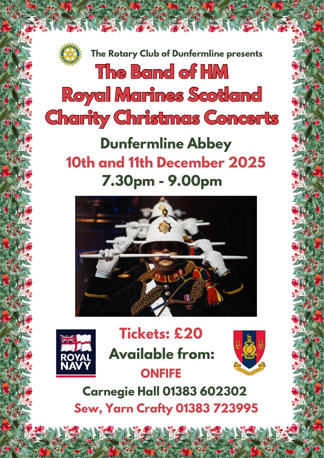 RM BAND CHARITY XMAS CONCERT - 15801A - OnFife