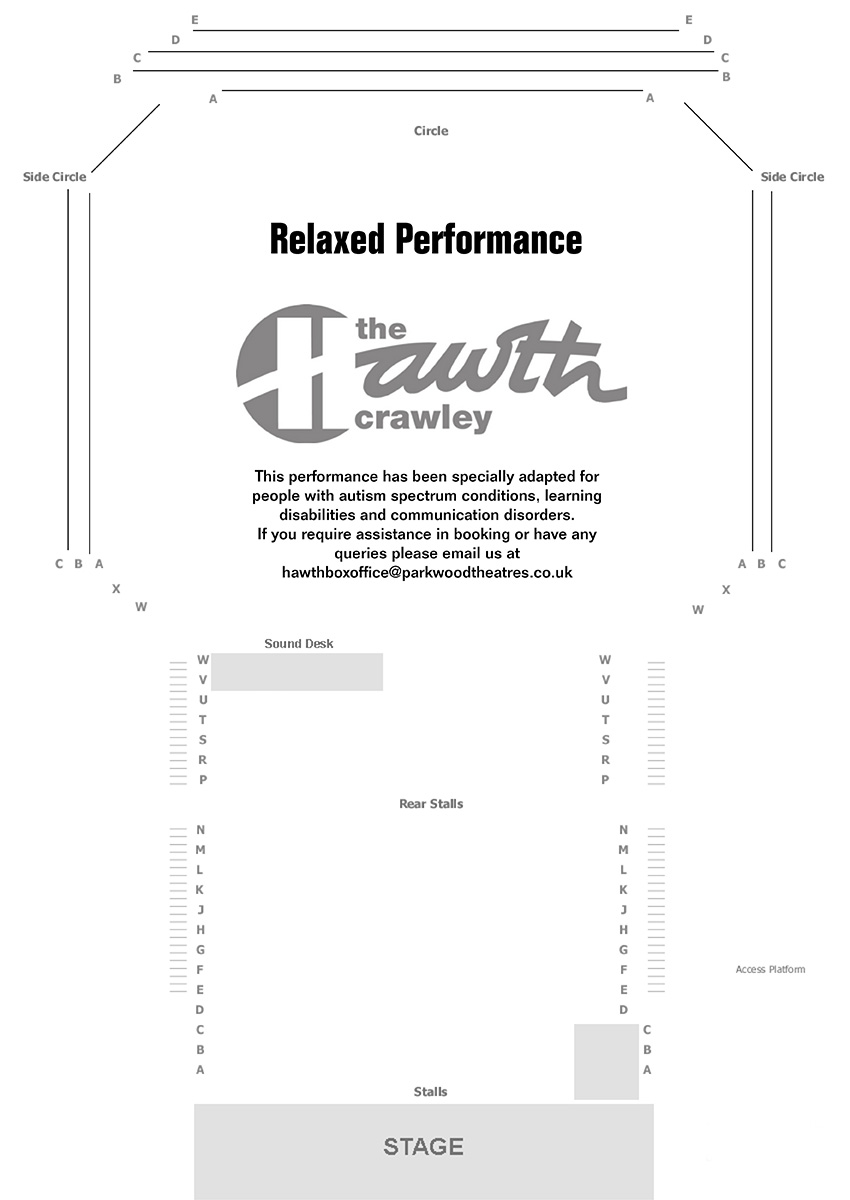 View Ticket - The Hawth Crawley | Parkwood Theatres