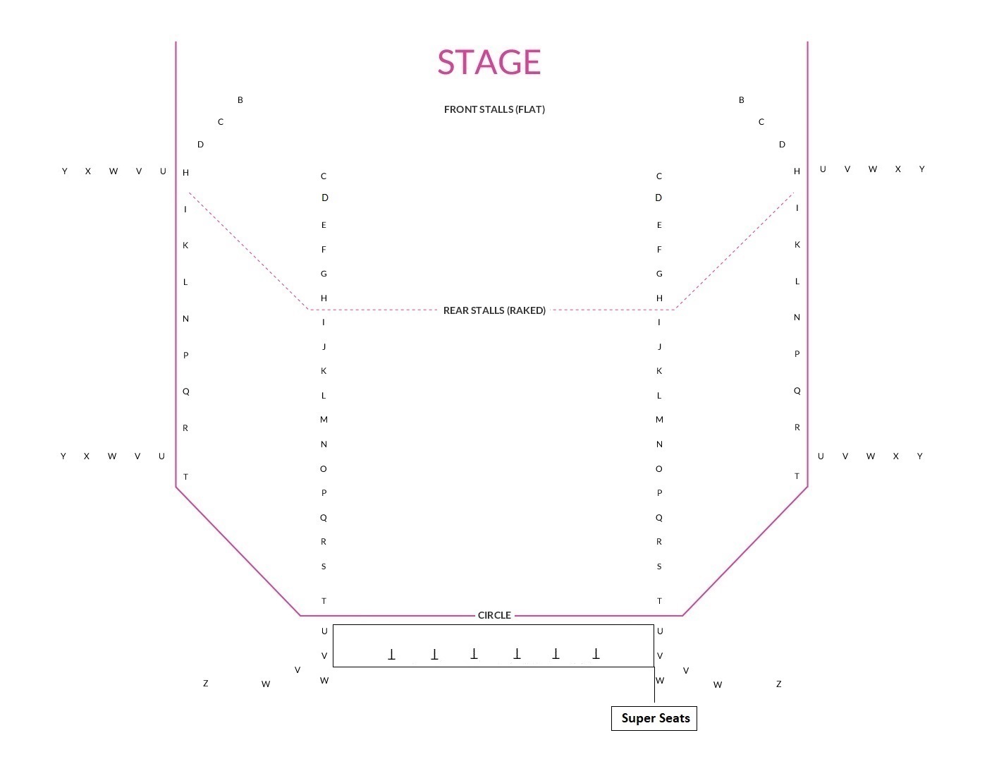 Choose your seats - Embassy Theatre, Skegness